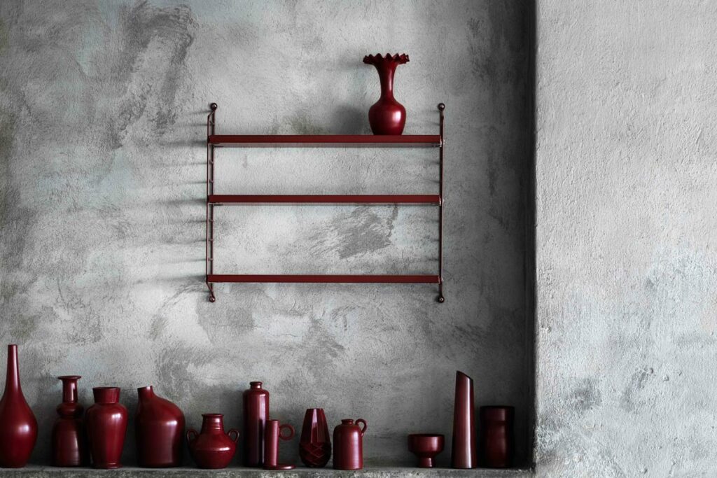 String Pocket bookshelves - Utopia Retro Modern