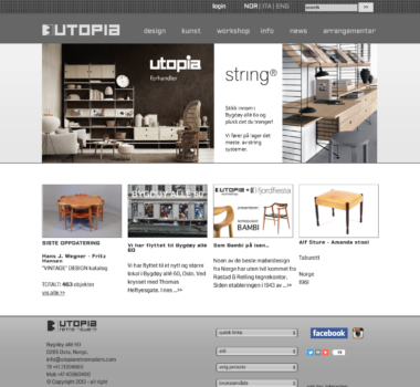Home page - Utopia Retro Modern