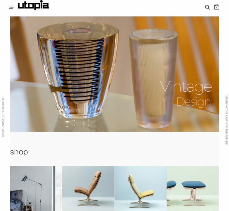 Home page - Utopia Retro Modern
